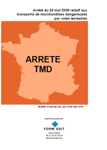 ADR 2025 - Pack Format A4 - en Français